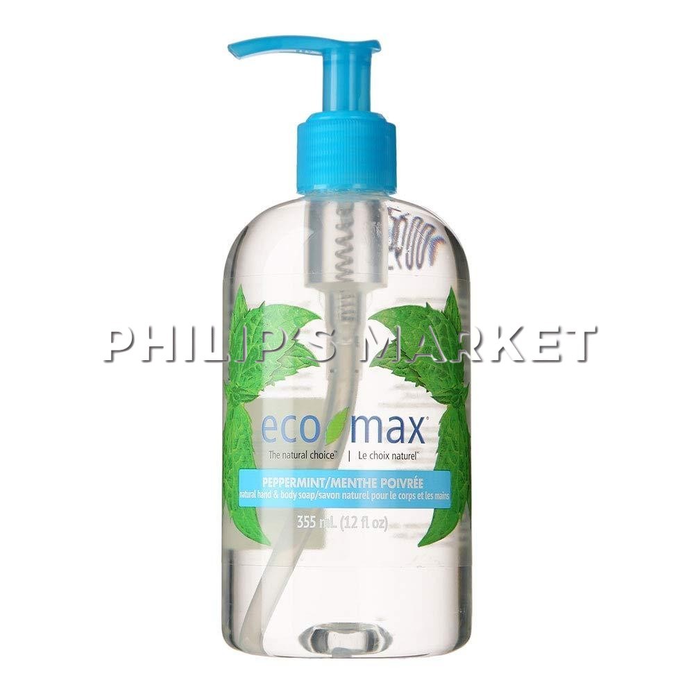 Ecomax Peppermint Natural Hand & Body Soap 355ml | Shopee Singapore