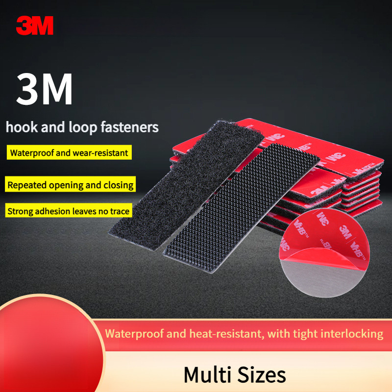 3M High-Viscosity Adhesive Velcro With Fixed Hook Surface, Strong ...