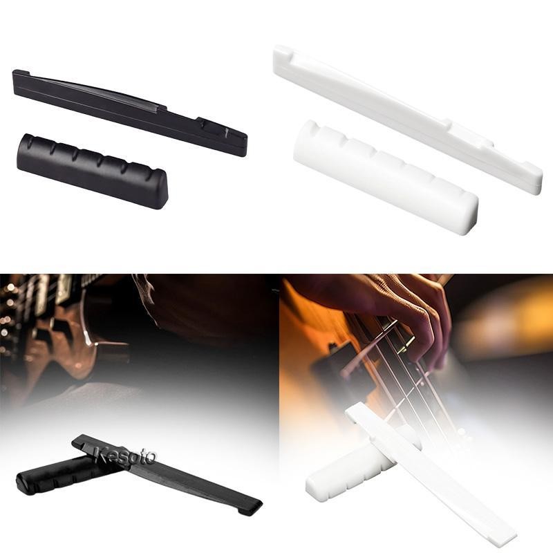 [Kesoto] Guitar Bridge Saddle Easy Installation Replacement Guitar Nut ...