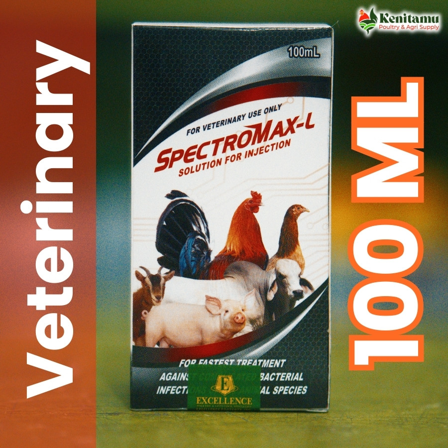 SpectroMax-L 10mL Injectable | Broad-Spectrum Antibiotic for Livestock & Poultry Bacterial Care ...