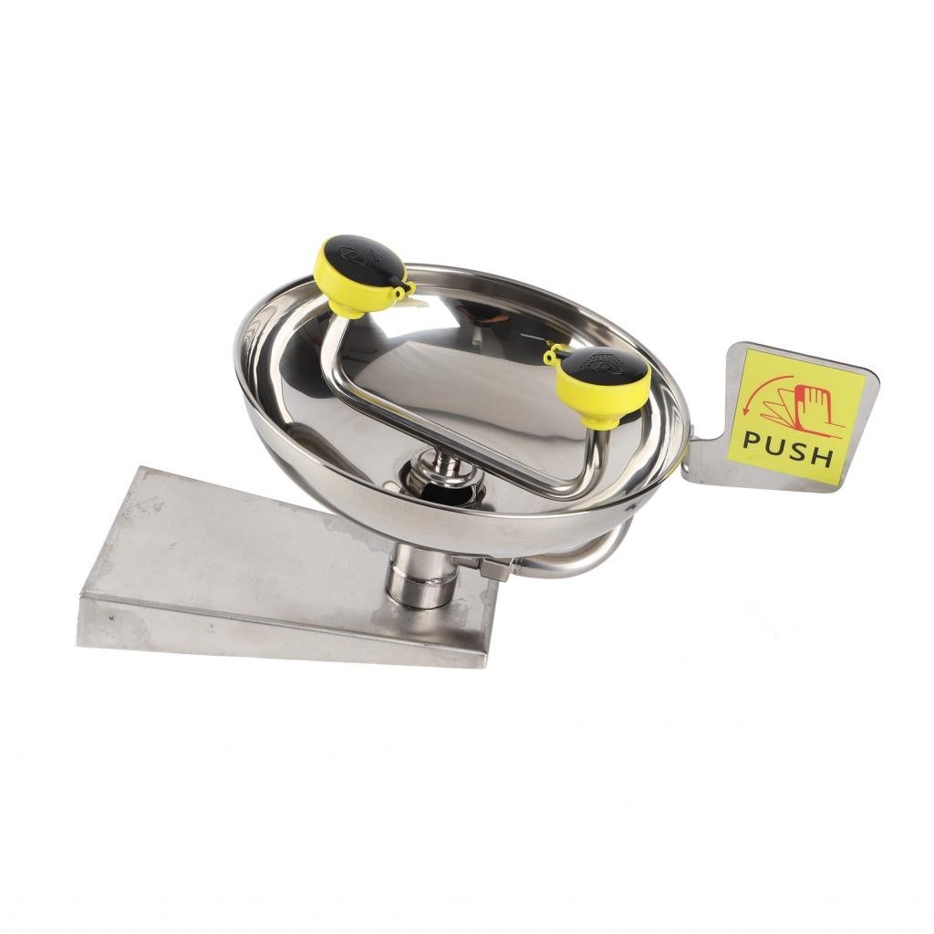 Ilikestore Dual Nozzles Eye Wash Station Wall Mount Emergency Washer ...