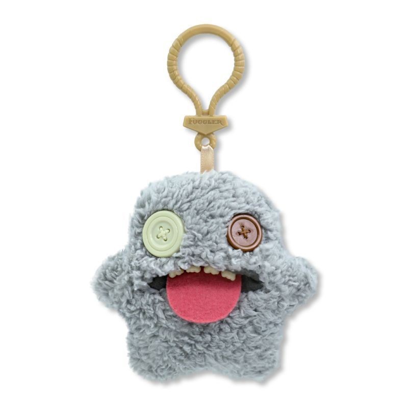 British Fuggler Cute Tooth Monster Doll Key Ring/Oogah Boogah Grey ...