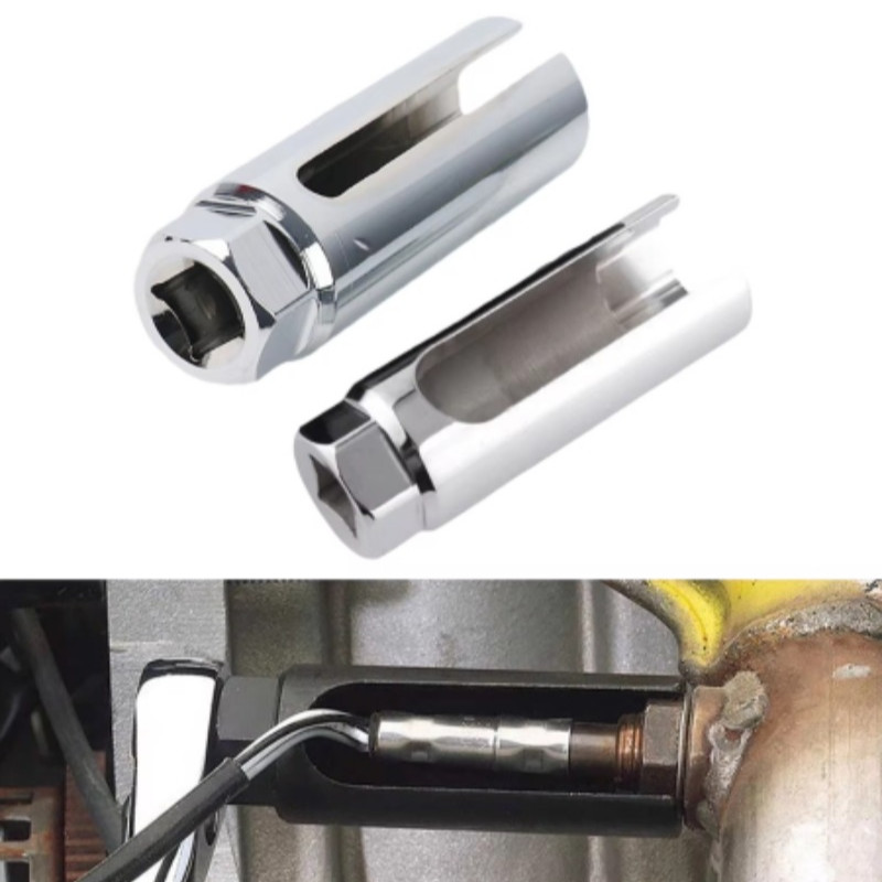 Silver Oxygen Sensor Sleeve Japanese-style Oxygen Sensor Socket Wrench ...