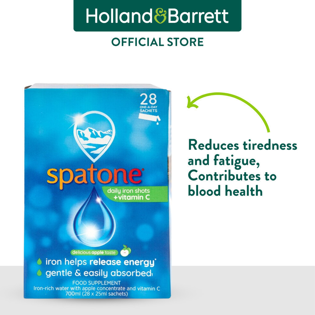 Spatone Apple Liquid Iron Supplement 28 x 20ml Sachets | Shopee Singapore