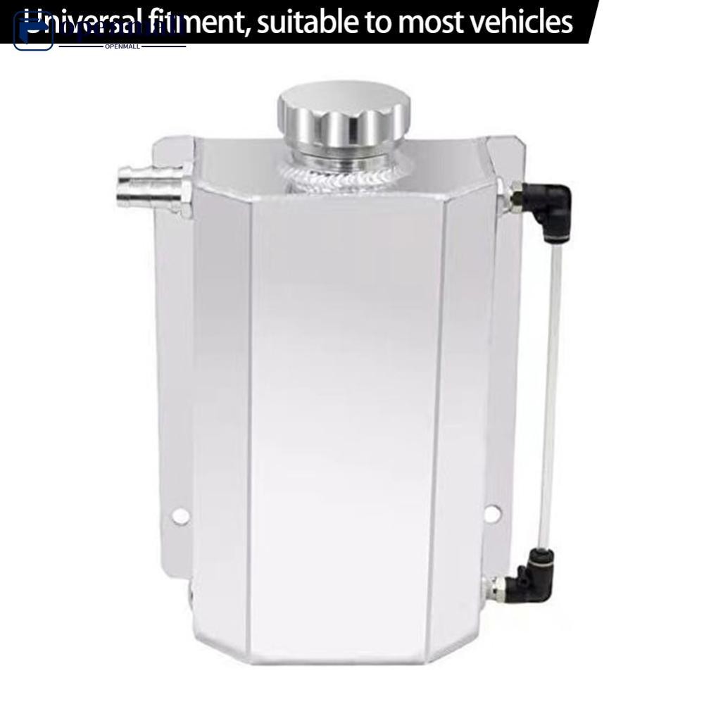 【Car Home】 1L/2L Oil Catch Can Reservoir Aluminum Tank Engine Coolant ...