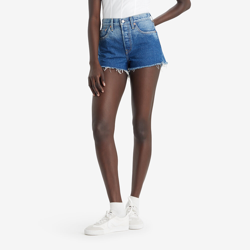 Levi's® Women's 501® Original High-Rise Jean Shorts 56327-0400 | Shopee ...