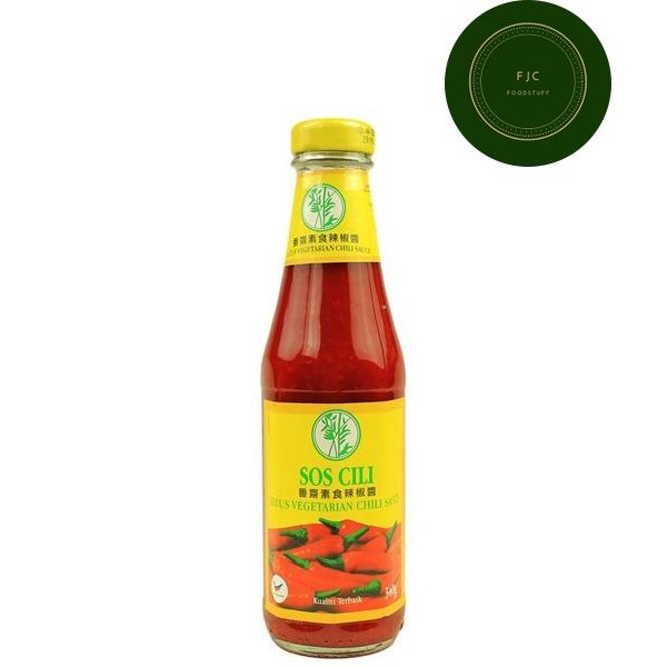 SOS Cili Lotus Vegetarian Chili Sauce 340g | Shopee Singapore