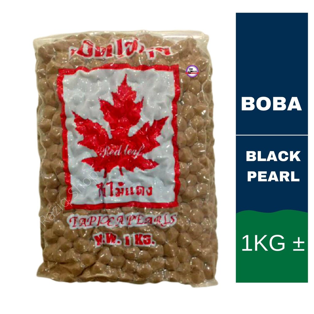 Bubble Black Pearl Halal / Bubble Pearl Boba Bubble Jelly Tapioca Starch Bubble Tea Topping ...