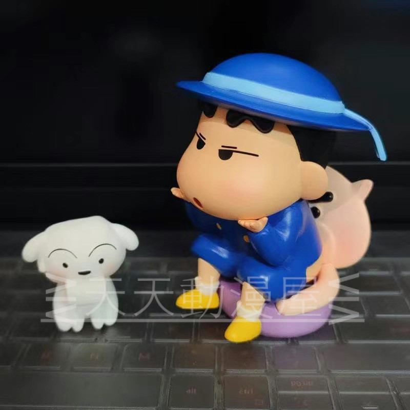 Crayon Shin-Chan Model School Uniform Shin-Chan Squatting Toilet School ...