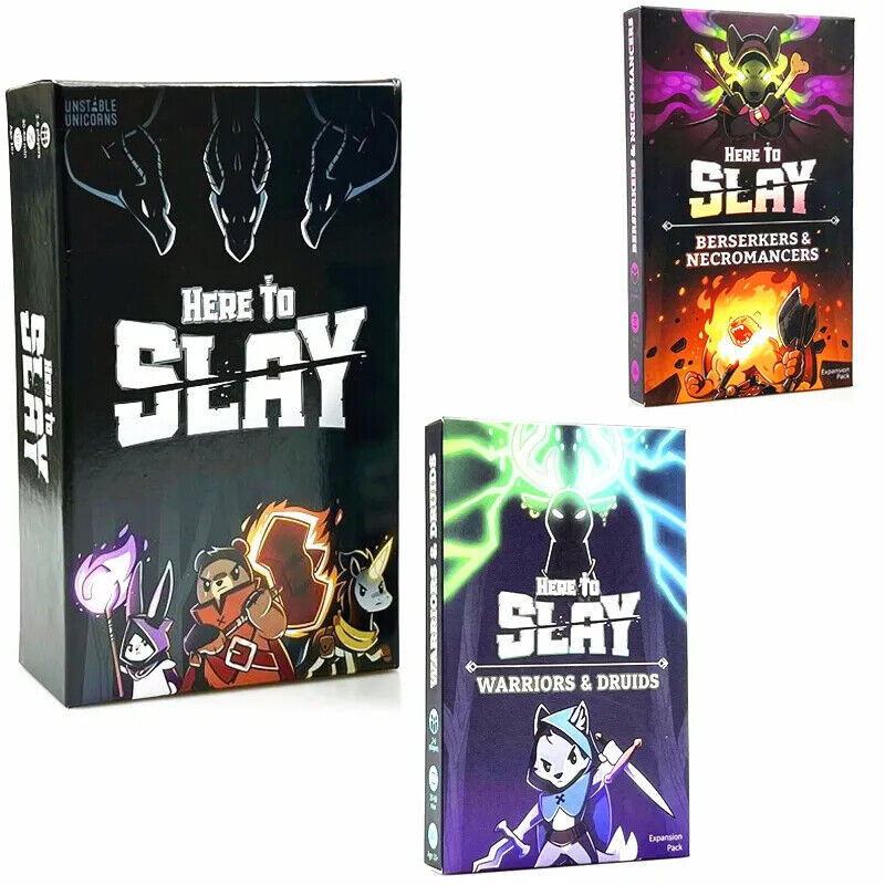 Here to Slay Base Game and Expansion Bundle | Shopee Singapore
