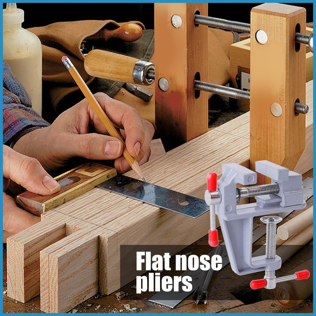 Work Bench Vise Aluminum Alloy Multipurpose Table Clamp Rustproof ...