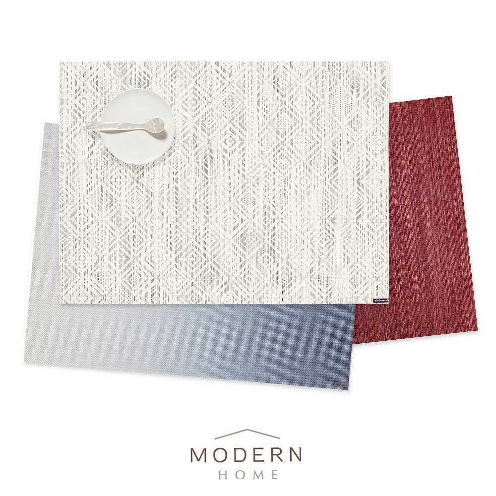 CHILEWICH TerraStrand® Microban® Woven Table Mat / Placemat / Dining ...