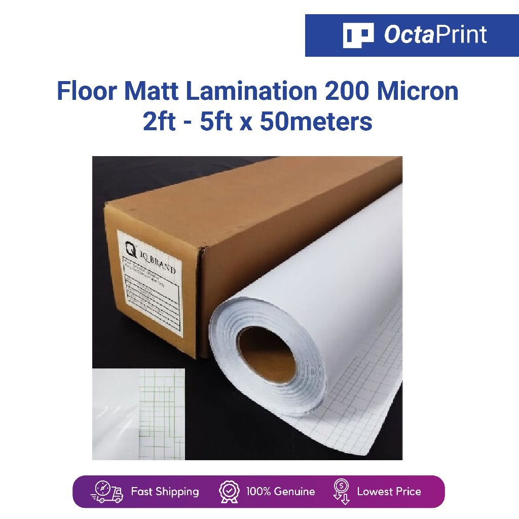 [Ready Stock] Floor Matt Lamination 200 Micron (Cold Lamination ...