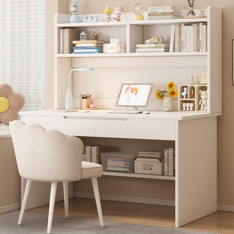 [ SG ] ⚡ Desk hutch all-in-one student desk and chair combination table ...