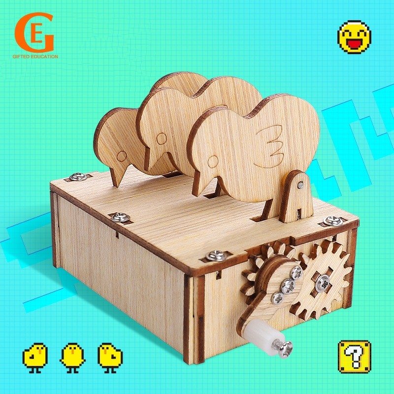 GIFTED EDUCATION Chicken Pecking Rice DIY Educational Toy School ...