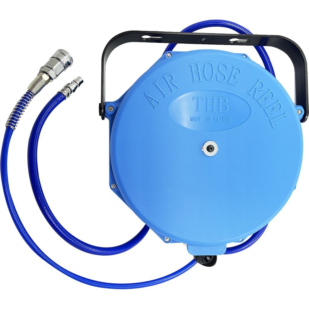 [SG STOCK] THB AIR HOSE REEL BLUE CASE 9M/15M/20M Compressor Flexible ...