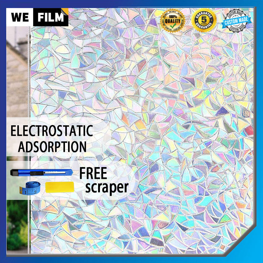 [Freeshipping] No Glue Static 3D Window Sticker Decorative Privacy ...