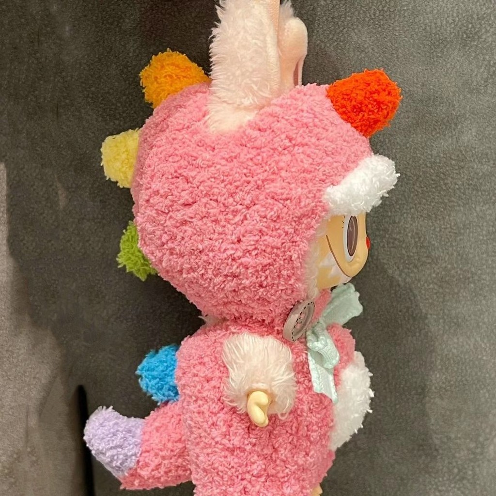 Straw Straw labubu plush doll clothes labubu enamel baby clothe ...