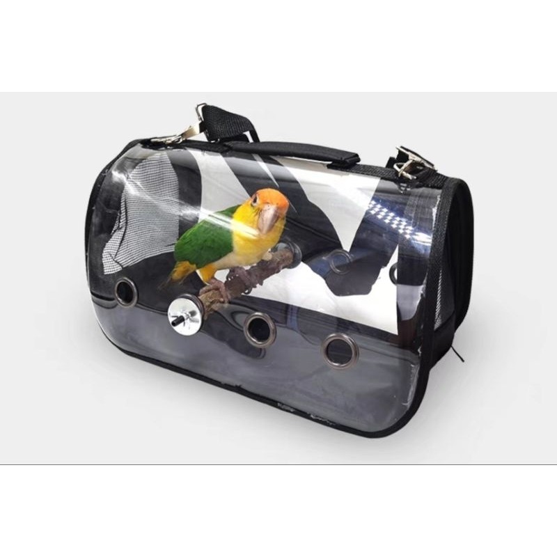 Transparent Backpack For Pet Birds Outdoor Shoulder Bag For Pet Birds ...