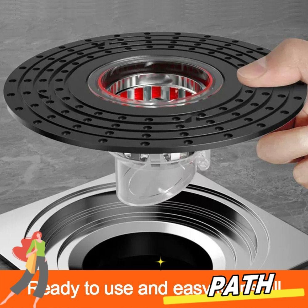 PATH Sink Strainer, With Grid Grate Cover Backflow Preventer Shower ...