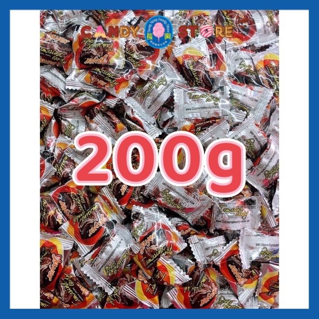 200gm Jayer Tamarind Candy Java Sour Sugar 66pcs Hikari (repacking ...