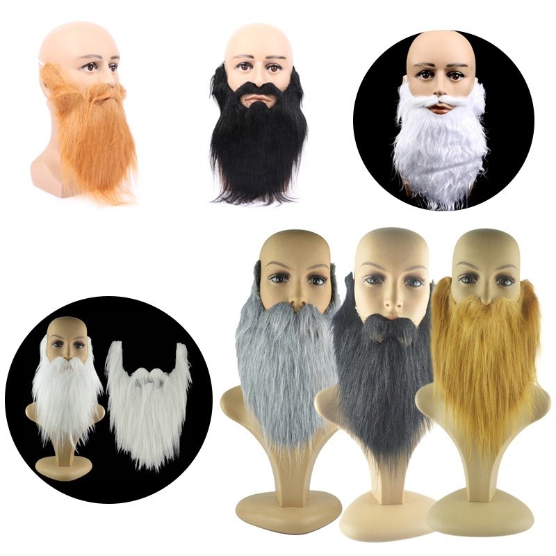 Long Beard Costume Carnival Theme Halloween Cosplay Mustaches Adult ...