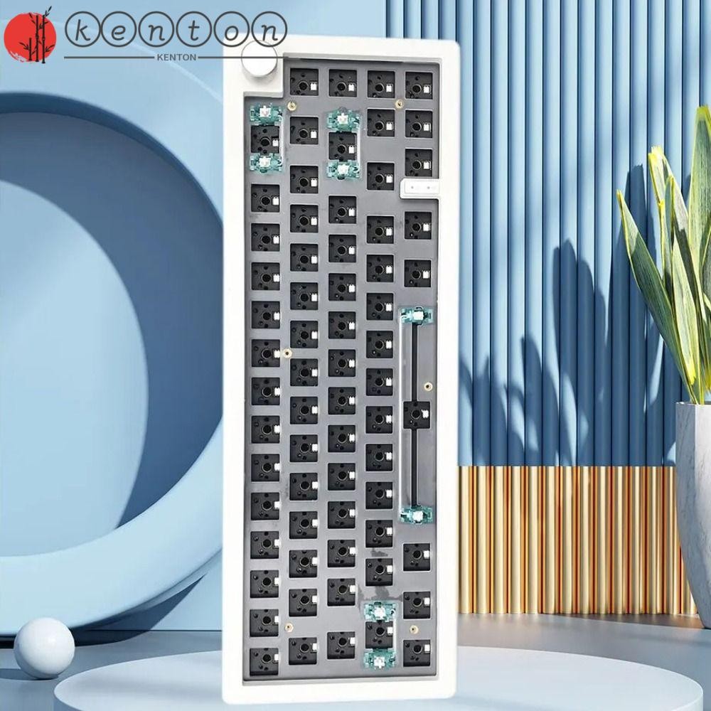 KENTON Gasket Structure Keyboard, Hot Swappable RGB Backlit Mechanical ...