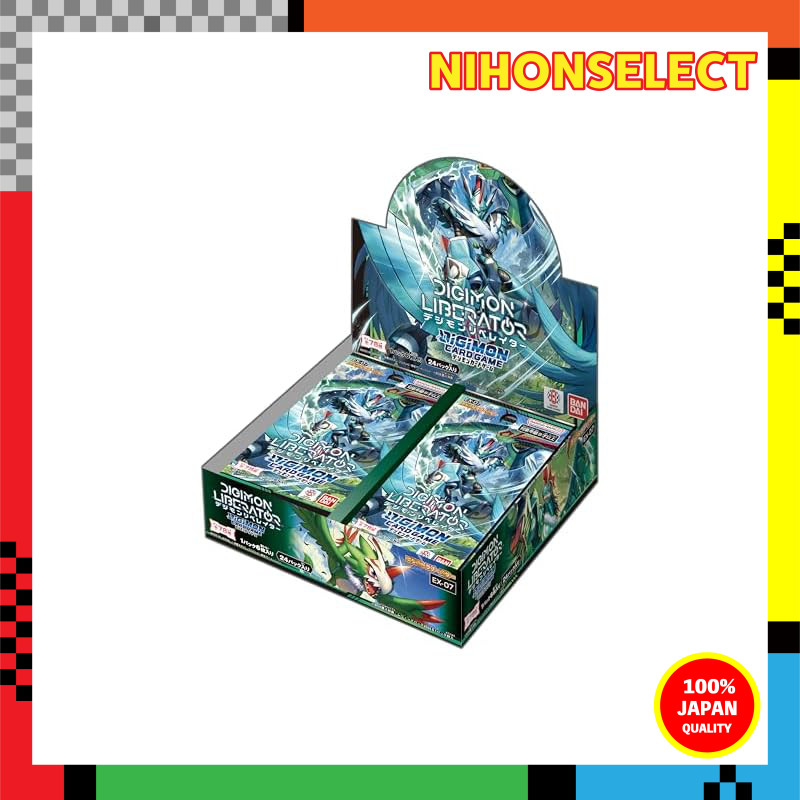 BANDAI Digimon Card Game Extra Booster Digimon Liberator [EX-07] (BOX ...