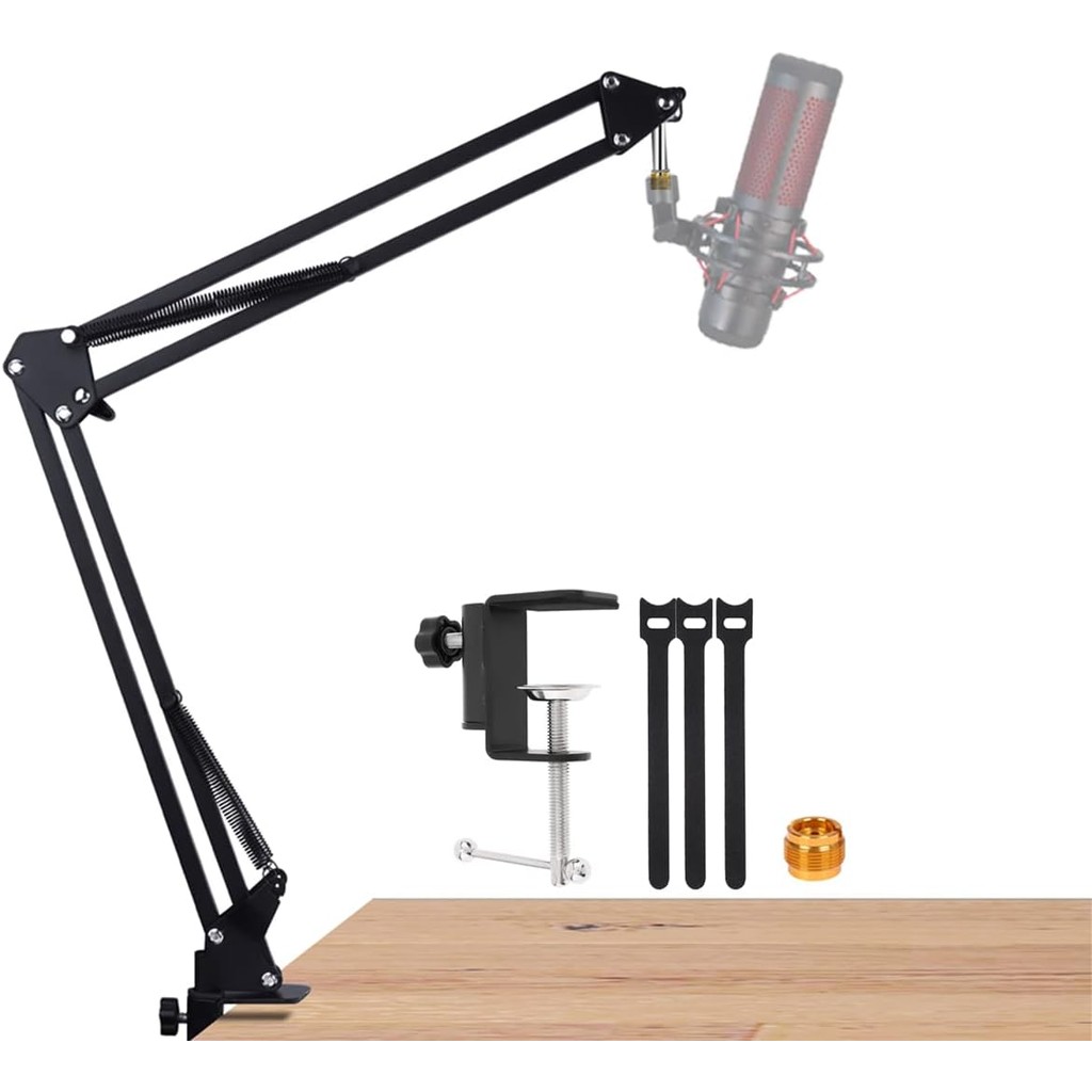 QuadCast Boom Arm Stand - Professional Adjustable Scissor Mic Stand ...
