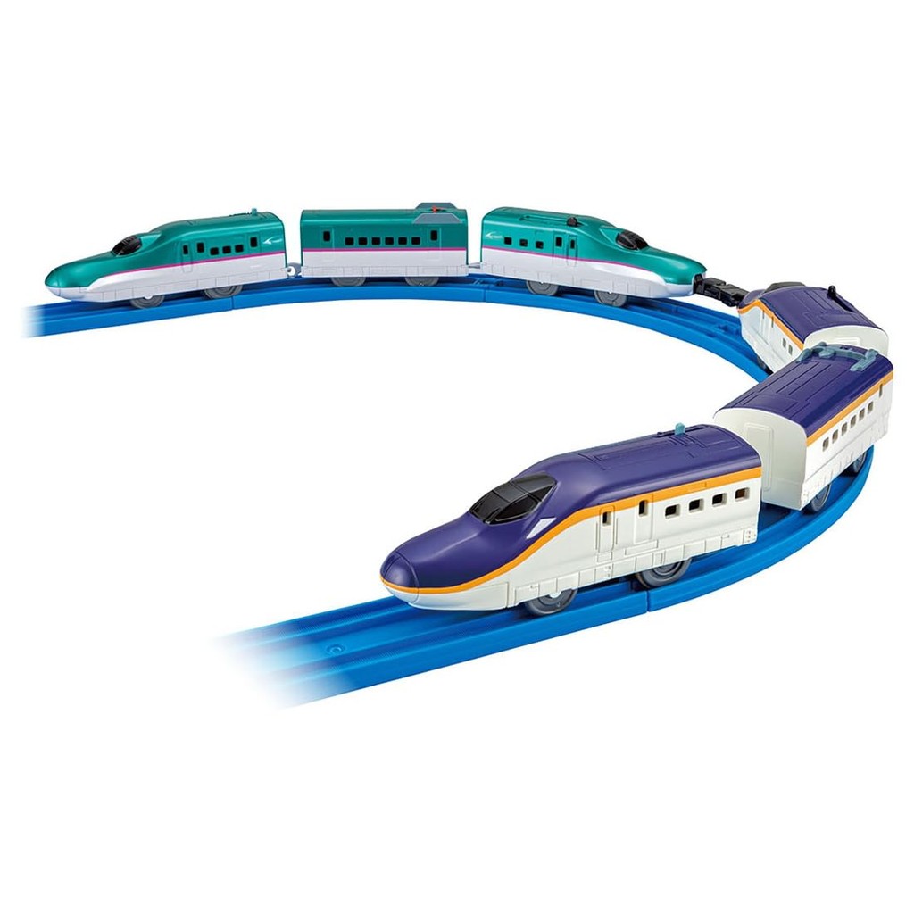 Takara Tomy Plarail E8 & E5 Shinkansen Train Set – Magnetic Connect ...
