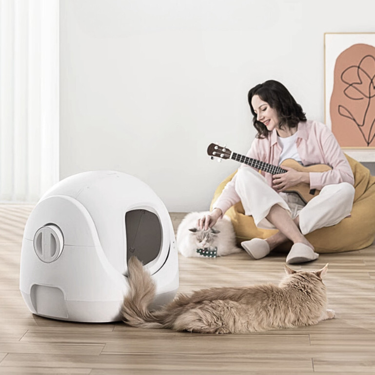 CATLINK Scooper SE - Automatic APP-Enabled Cat Litter Box | Shopee Singapore