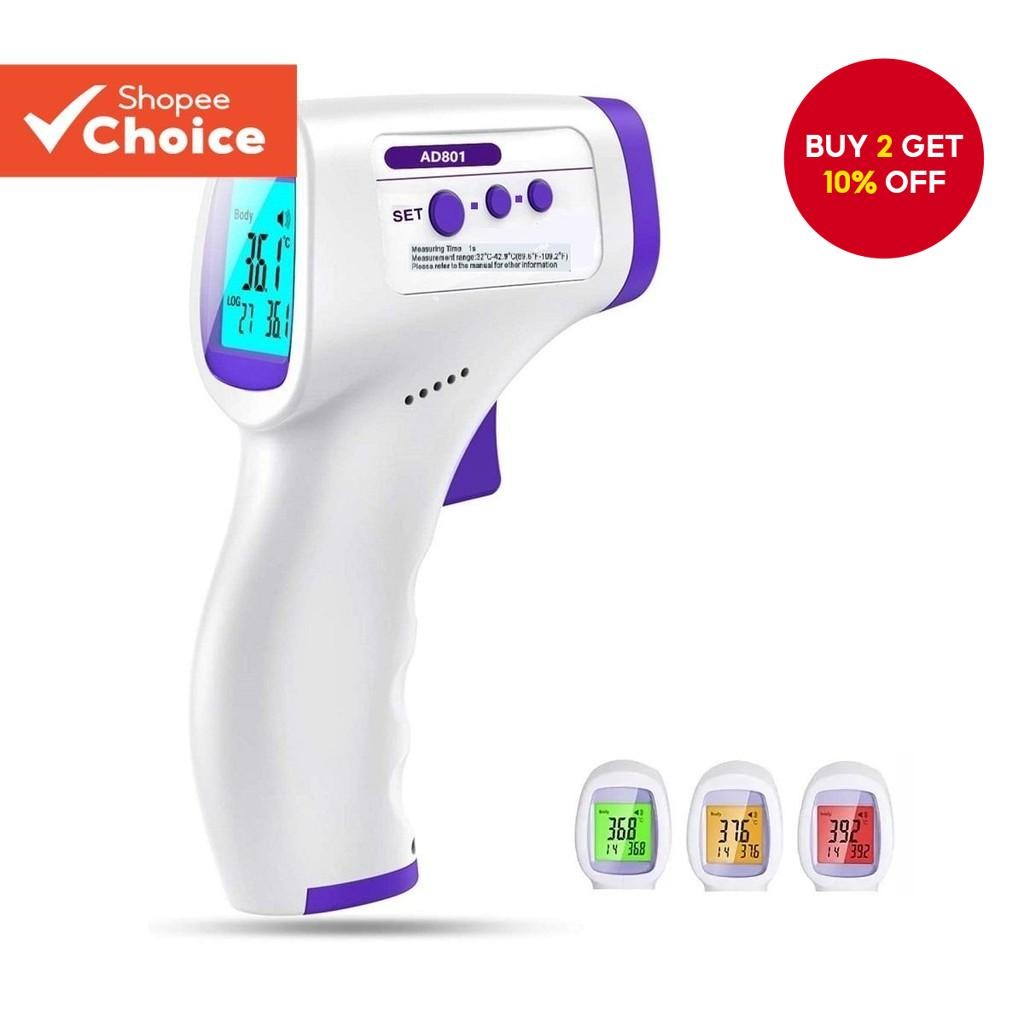 Non-contact Infrared Forehead Temperature Thermometer High-precision ...