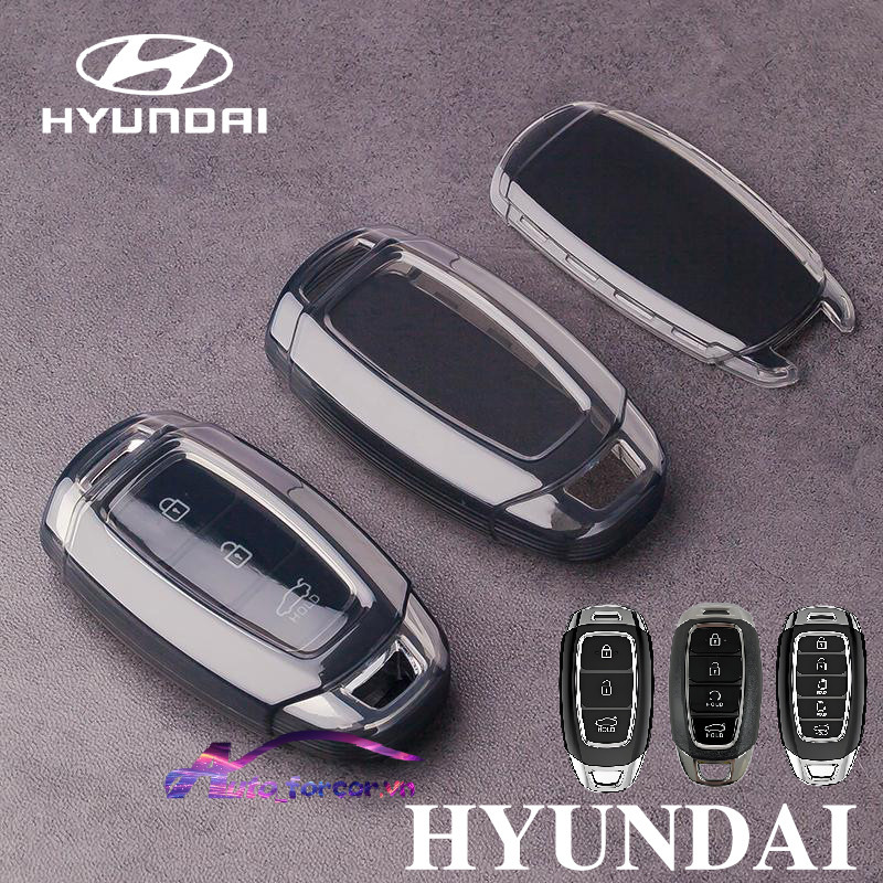 Hyundai 3/4 Buttons Car Key Case Hyundai Elantra/Accent/kona/santafe ...