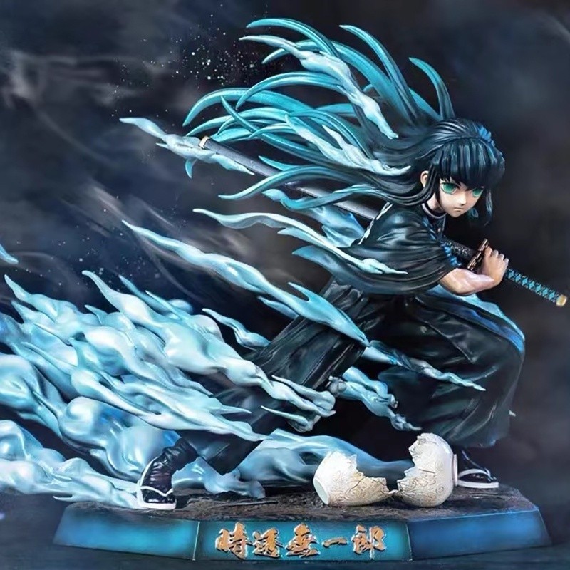 Demon Slayer Tokitou Muichirou Figure Desk Decoration Kimetsu No Yaiba ...