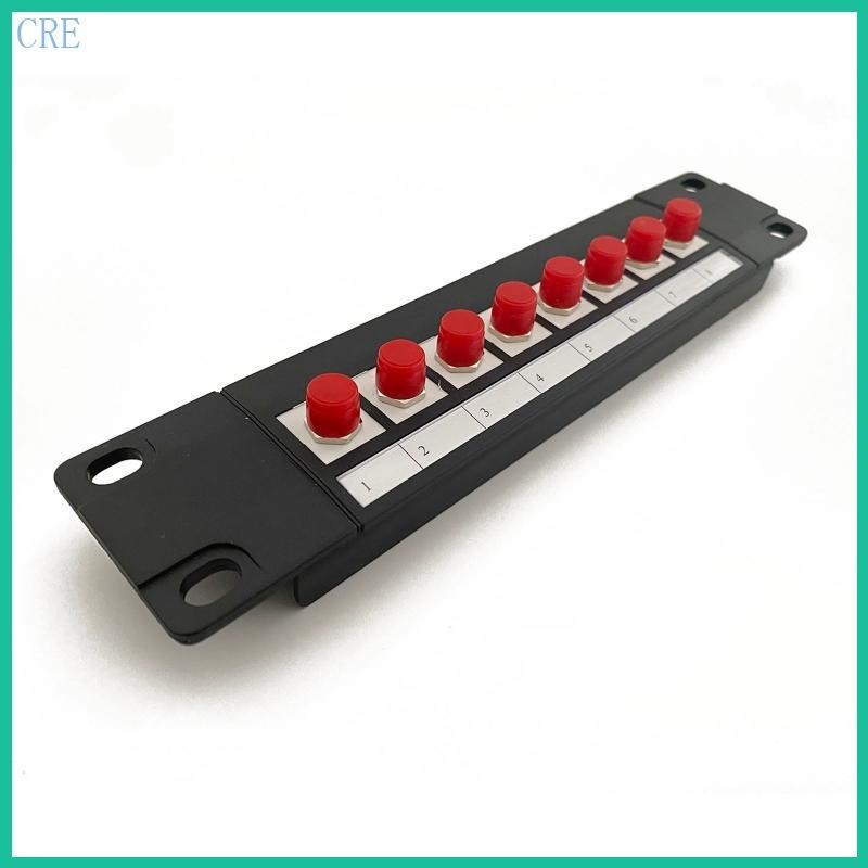 CRE for FC Optical 8 Port Patch Panel Supports Back Unshielded with ...