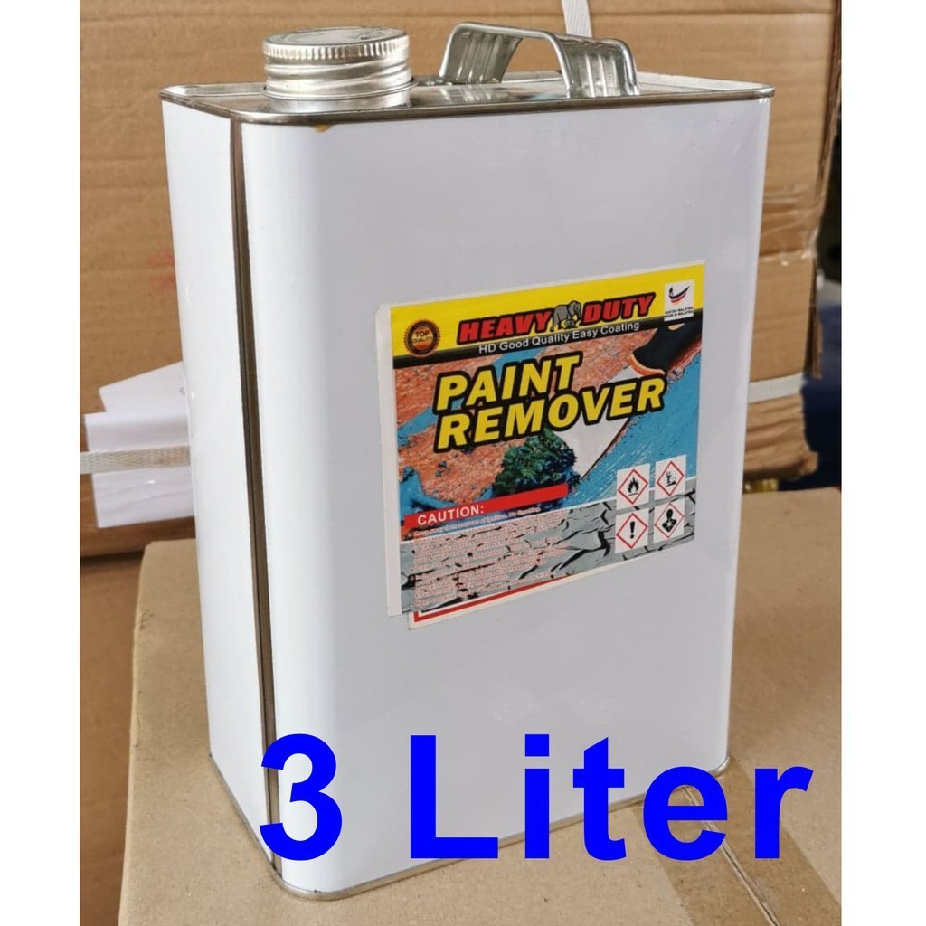 3 liter HEAVY DUTY BRAND PAINT REMOVER FOR WOOD ~ METAL (MADE IN ...