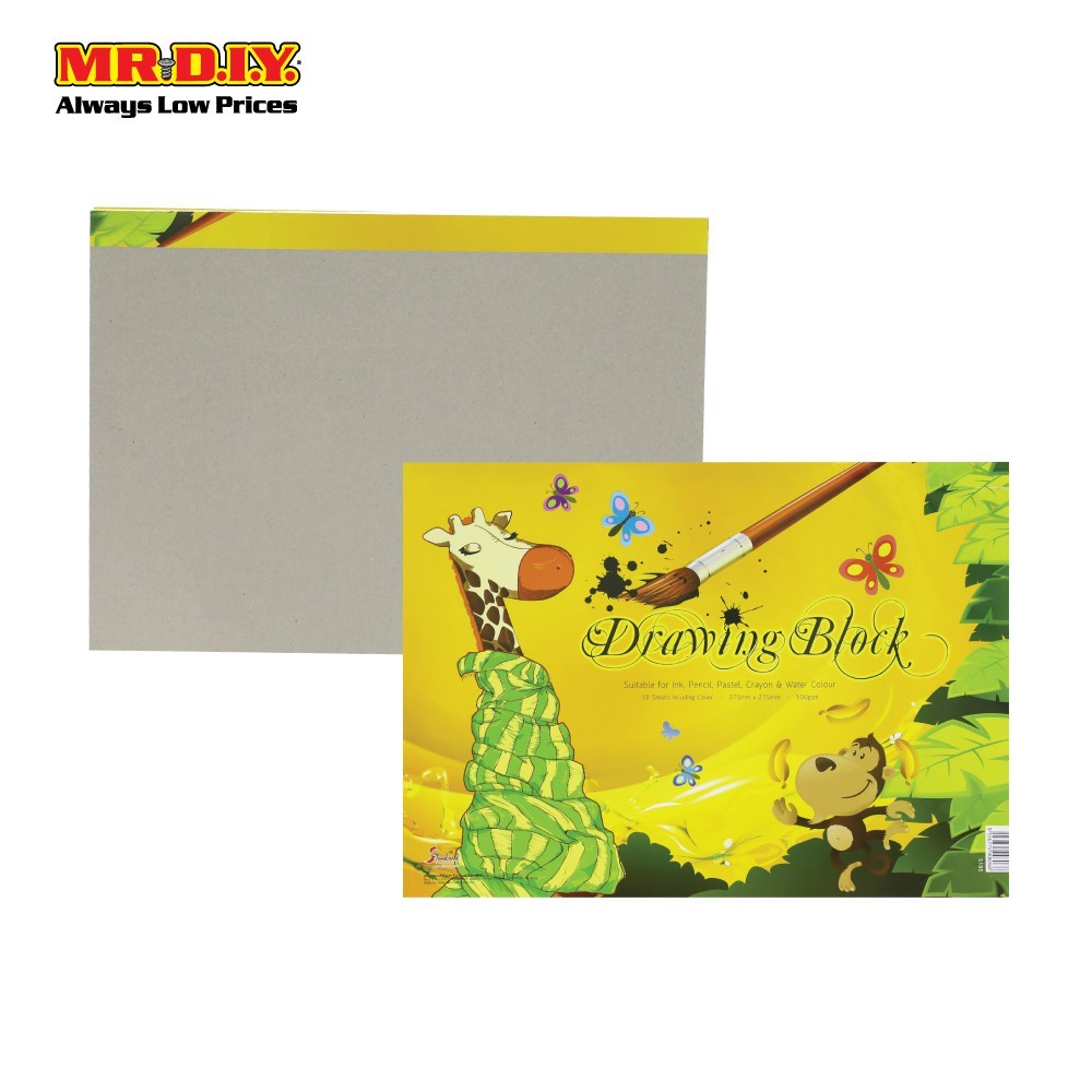 MR.DIY Paper Drawing Book (18pcs) | Shopee Singapore