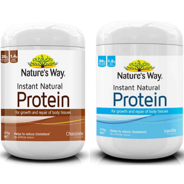NATURE'S WAY INSTANT PROTEIN VANILLA (EXP:06/2025) | CHOCOLATE 375G ...