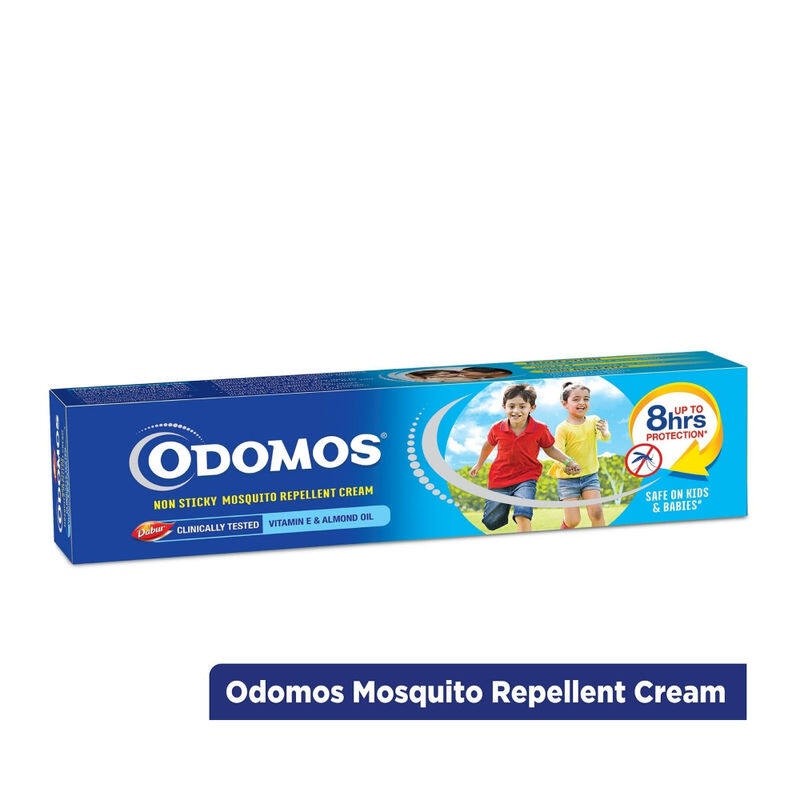 DABUR ODOMOS Non-Sticky Mosquito Repellent Cream (50g) | Shopee Singapore