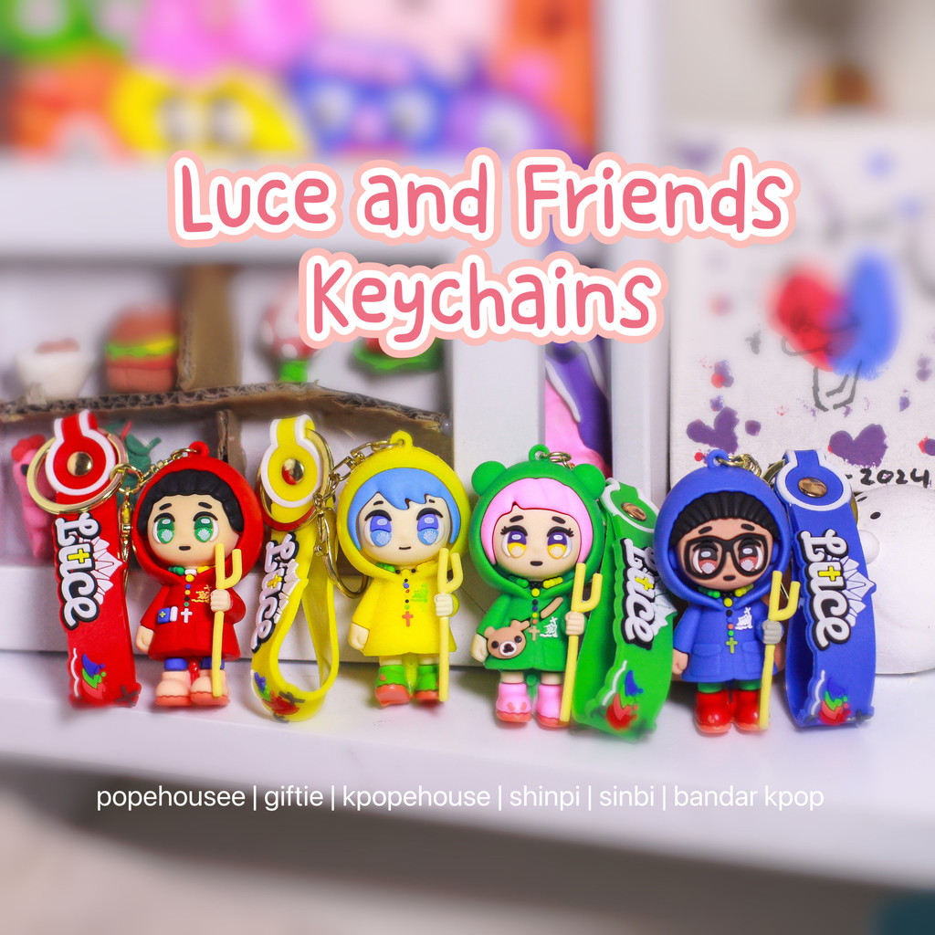 GANTUNGAN Luce Xin Fe Sky Keychain | Catholic Catholic Vatican Keychain ...