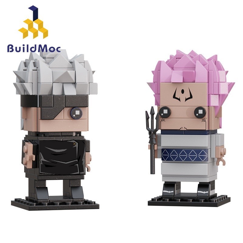 Jujutsued Anime Figures Kaisened Satorued Gojo Model Lego Animation ...