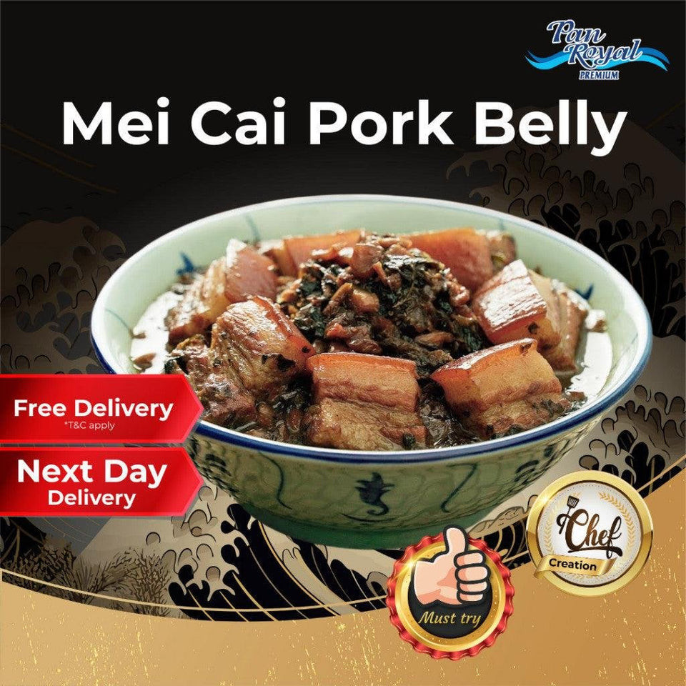[PAN ROYAL] Frozen Mei Cai Pork Belly (350g +/-) | Shopee Singapore