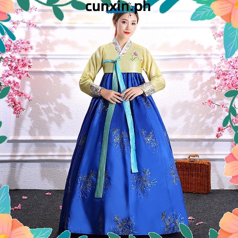 Korean Korean Korean Clothes Traditional Embroidered Palace Hanbok ...