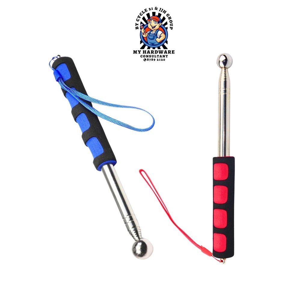 SG FAST DELIVERY Wall Check Hammer Stainless Steel Telescopic ...