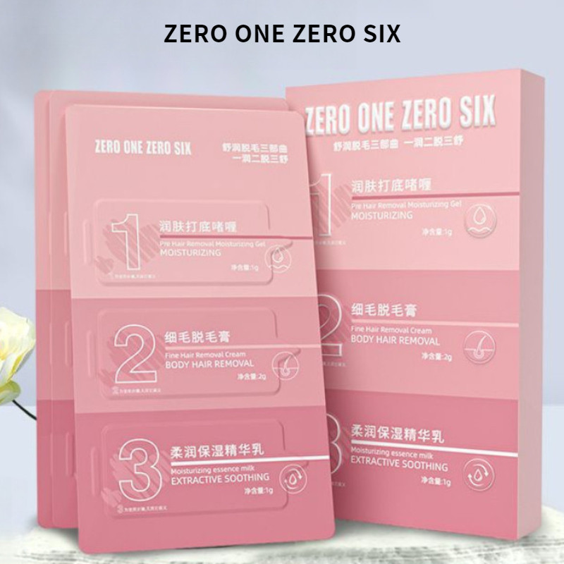 ZERO ONE ZERO SIX Hair Removal Cream Lip Hair And Beard Removal Gentle ...