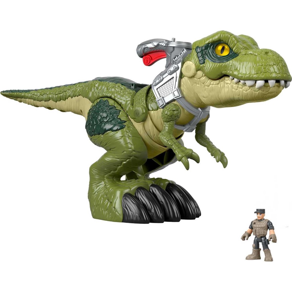 Fisher Price Imaginext Jurassic World Biting! T-Rex 3 years old ~ GBN14 ...