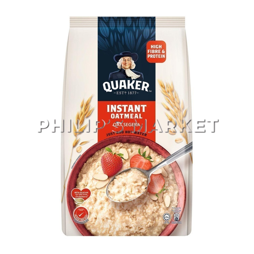 (Bundle of 3) Quaker Oats Instant Oatmeal 800g | Shopee Singapore