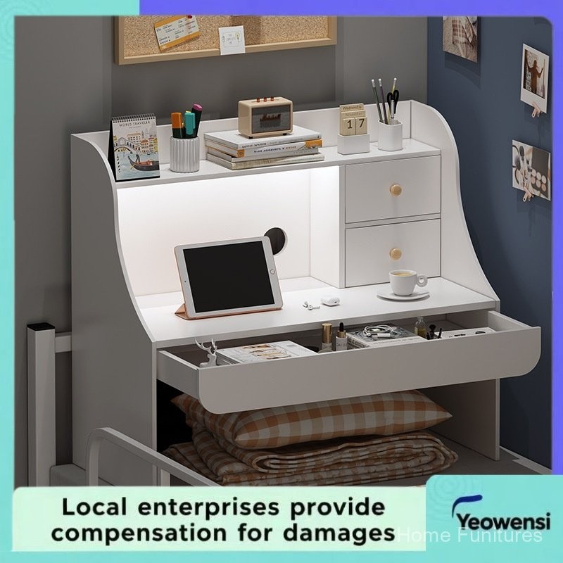 Dormitory Bedside Small Table Simple Desk College Student Dormitory ...
