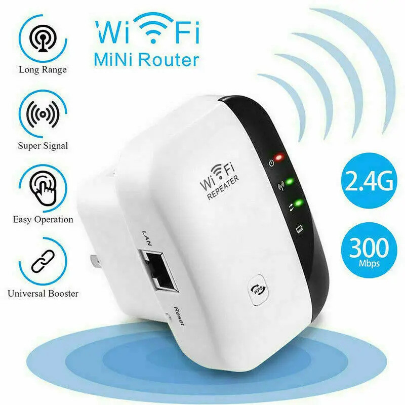 Repetidor Wifi Largo Alcance Amplificador Wifi Extender Long Range ...