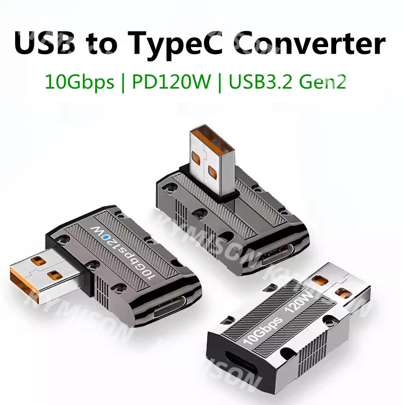 USB3.1 Gen2 SuperSpeed USB 10Gbps USB-A Male to Type-C Female Converter ...